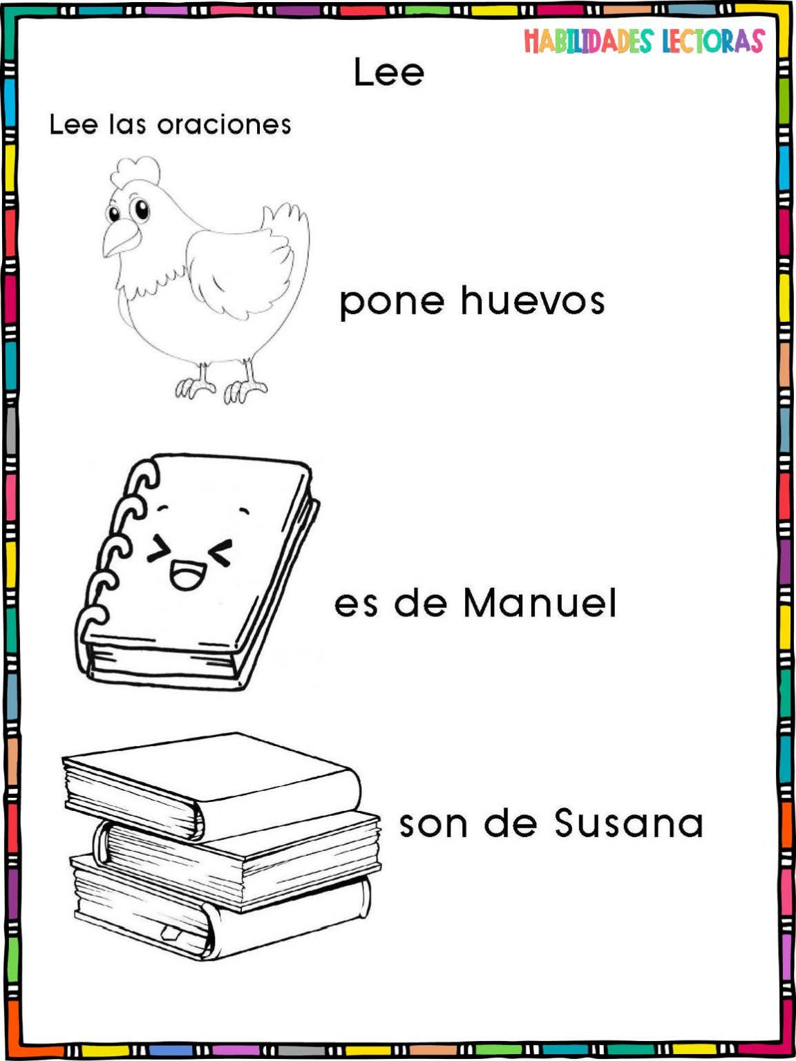 CUADERNO HABILIDADES DE LECTURA PARA PRIMARIA - Imagenes Educativas