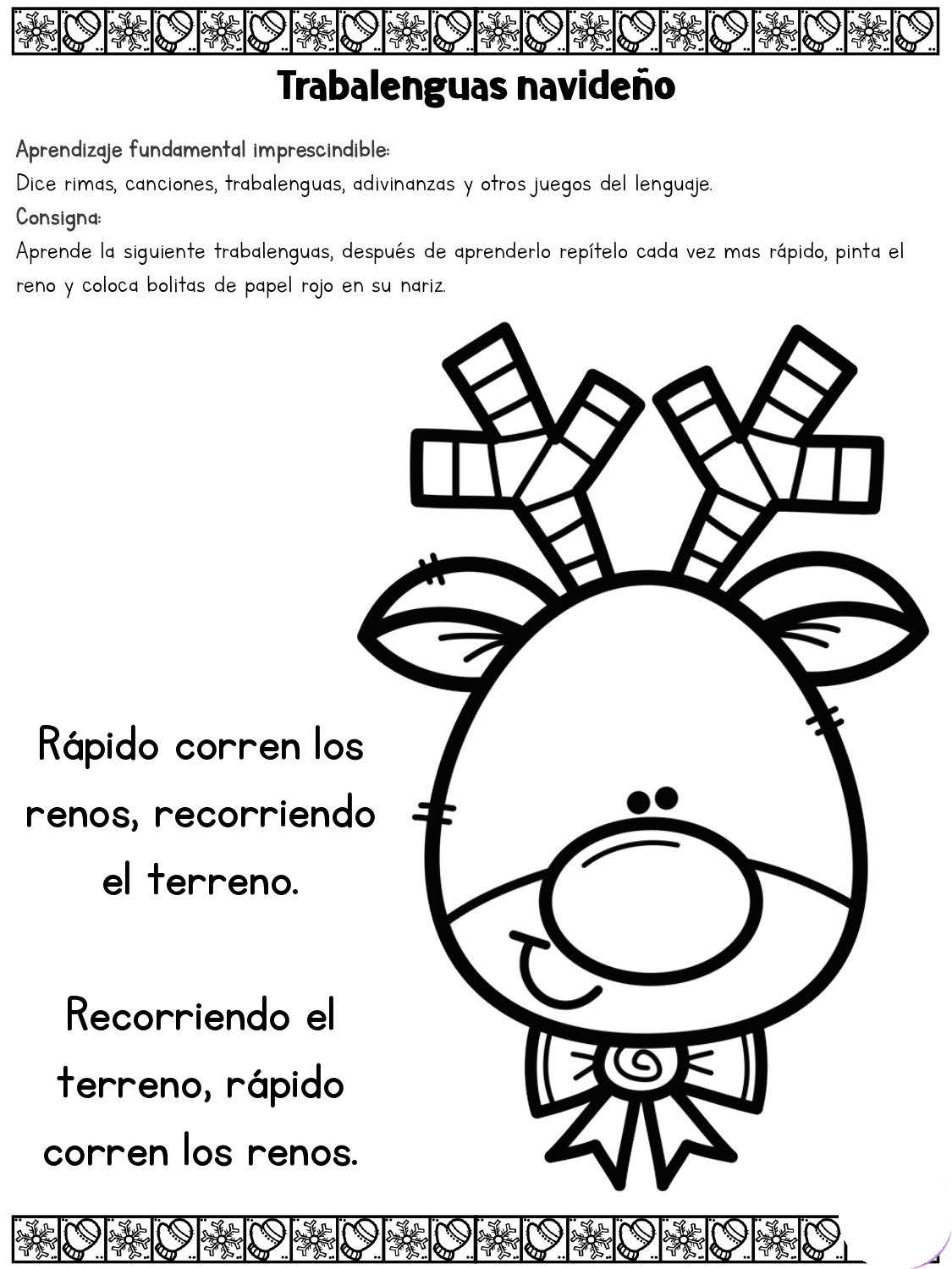 CUADERNO DE ACTIVIDADES NAVIDEÑAS 1º GRADO_Página_16 - Imagenes Educativas CUADERNO DE ACTIVIDADES NAVIDEÑAS 1º GRADO_Página_16 - Imagenes Educativas
