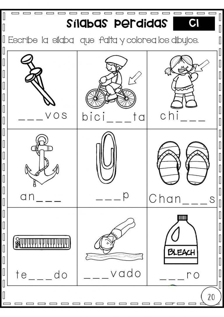 CUADERNO DE SÍLABAS TRABADAS PARA LECTOESCRITURA - Imagenes Educativas