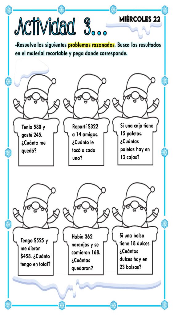 CUADERNOS PARA REPASAR Y DIVERTIRSE EN NAVIDAD TODOS LOS GRADOS ...