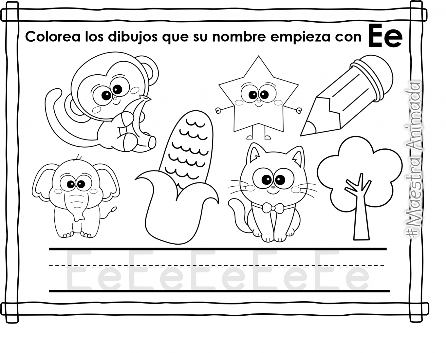 MI PRIMER LIBRO DE LETRAS PARA APRENDER A ESCRIBIR - Imagenes Educativas