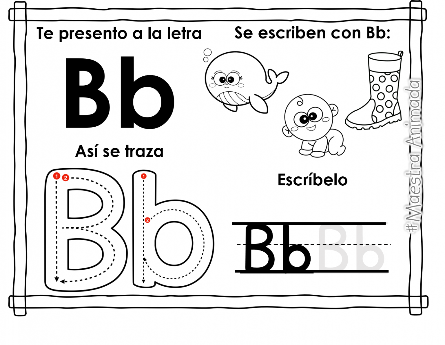 MI PRIMER LIBRO DE LETRAS PARA APRENDER A ESCRIBIR - Imagenes Educativas
