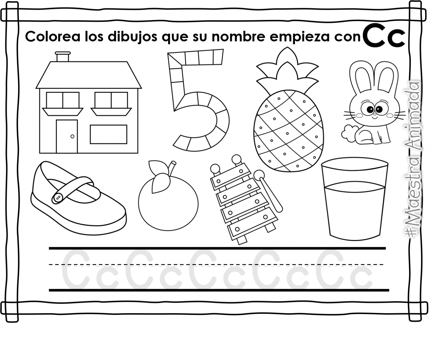 MI PRIMER LIBRO DE LETRAS PARA APRENDER A ESCRIBIR - Imagenes Educativas