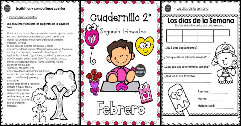 2º GRADO CUADERNO ACTIVIDADES MES DE FEBRERO SEGUNDO GRADO - Imagenes ...