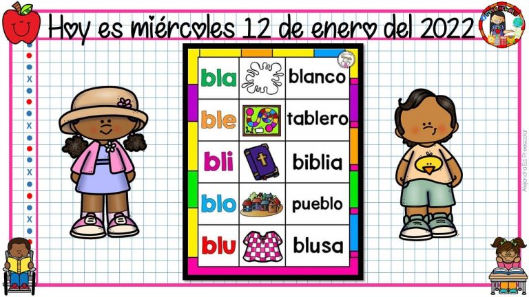 SÍLABAS TRABADAS BR - BL (21) - Imagenes Educativas