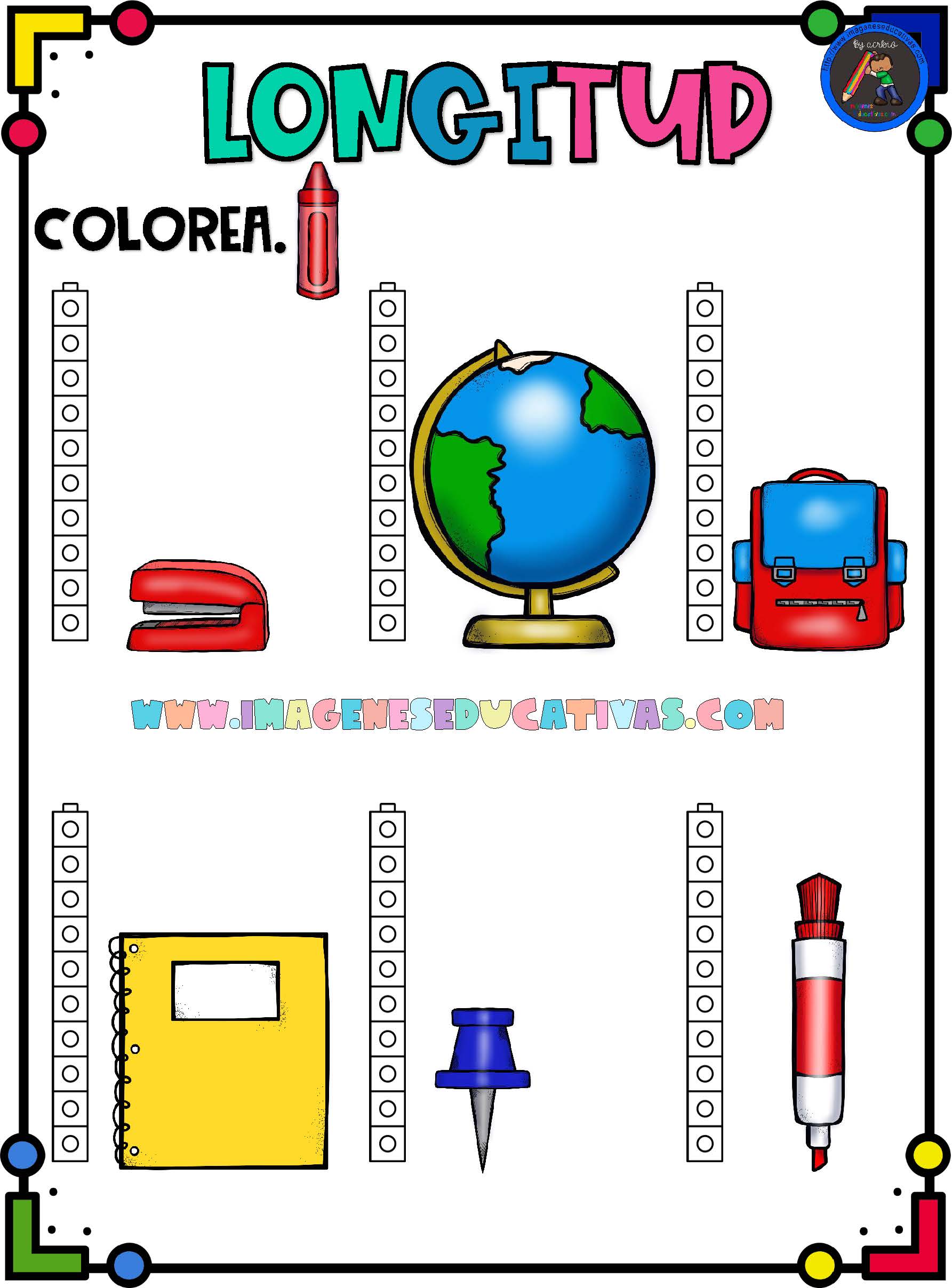Vamos A Medir Cuaderno De Medidas Imagenes Educativas