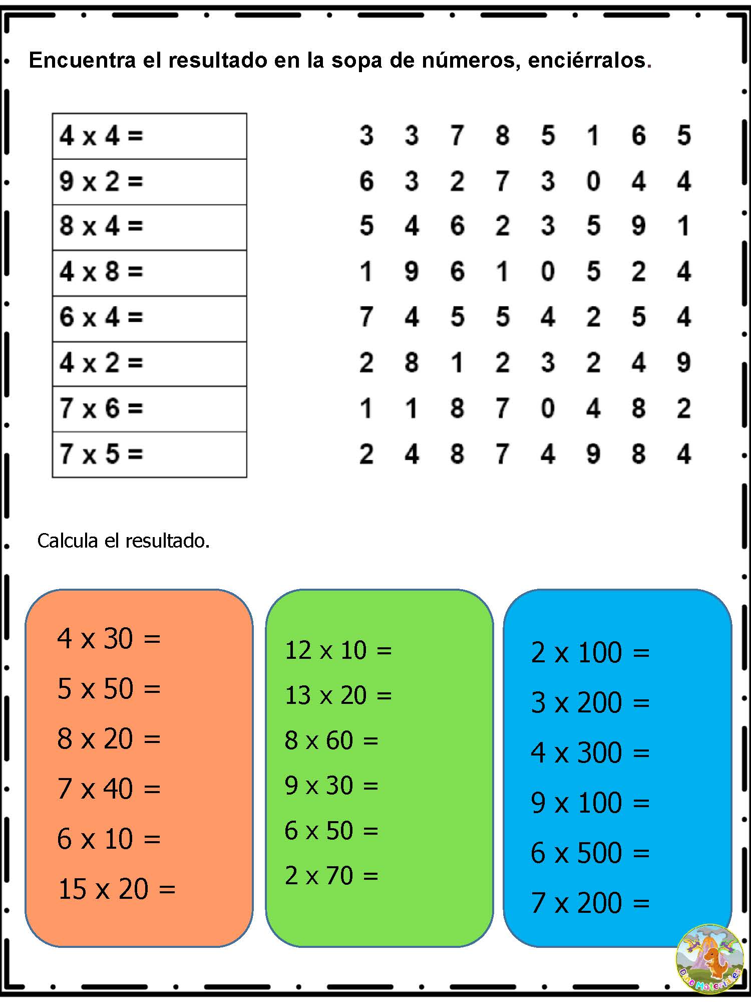 3º Grado Cuaderno Matemáticas Ii Trimete Tercer Grado Imagenes Educativas