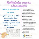 HABILIDADES PREVIAS A LA ESCRITURA - Imagenes Educativas