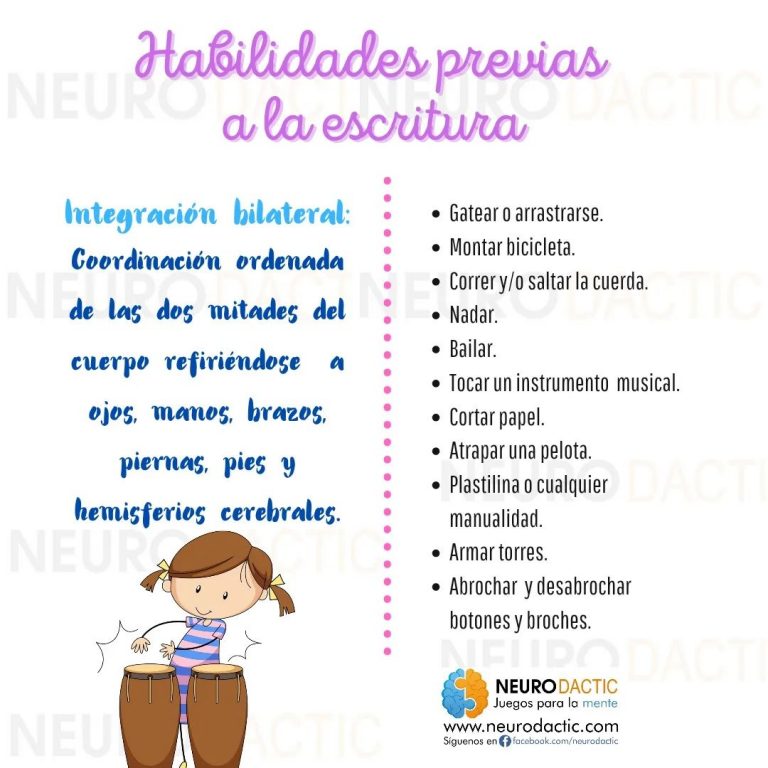 HABILIDADES PREVIAS A LA ESCRITURA - Imagenes Educativas