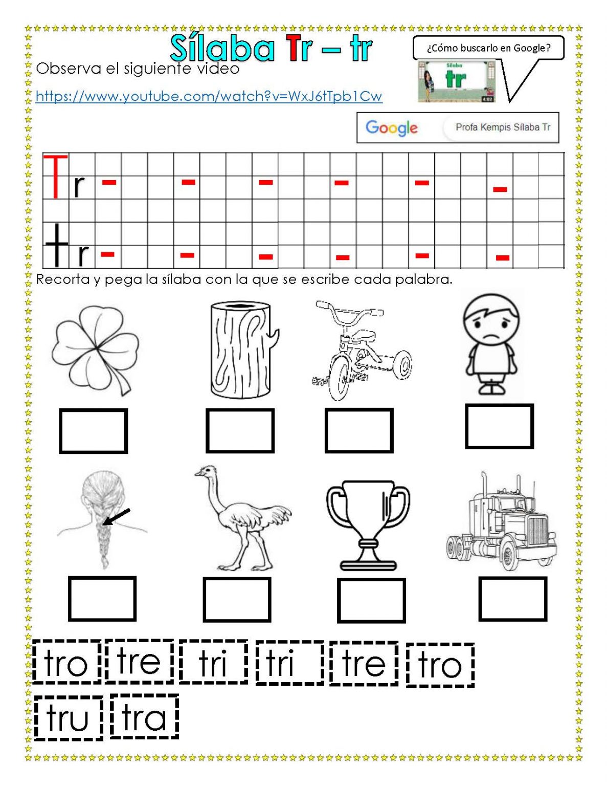 MI LIBRITO DE SÍLABAS TRABADAS - Imagenes Educativas