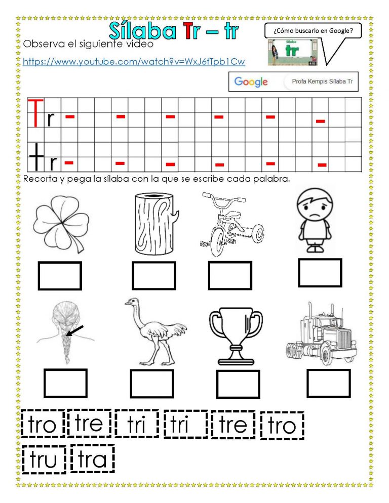 MI LIBRITO DE SÍLABAS TRABADAS - Imagenes Educativas