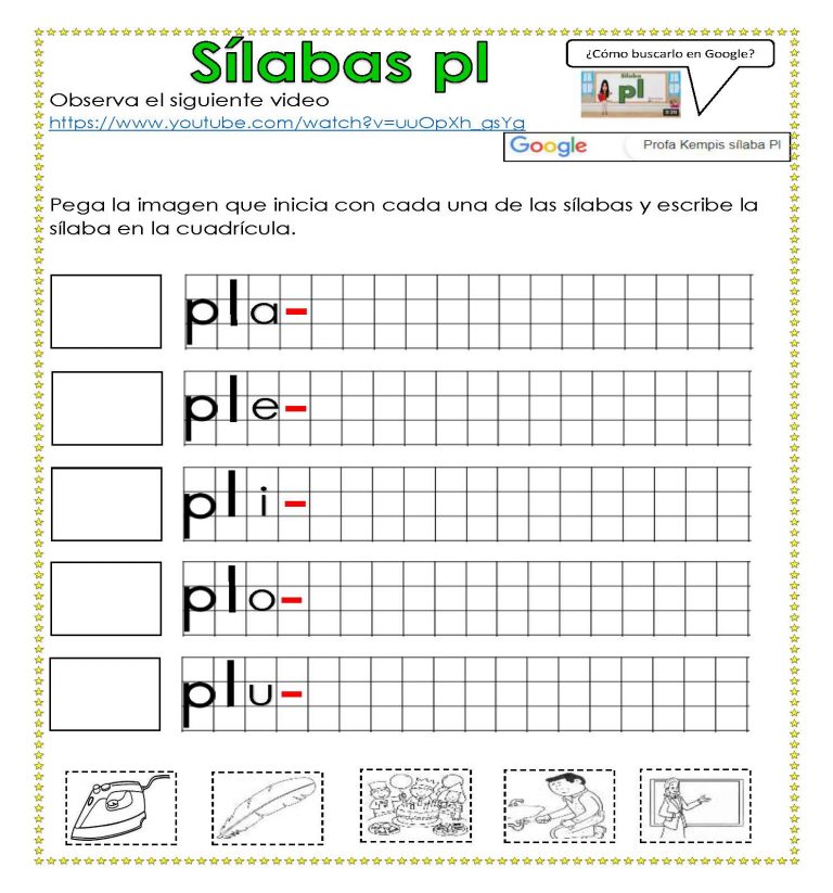 MI LIBRITO DE SÍLABAS TRABADAS - Imagenes Educativas