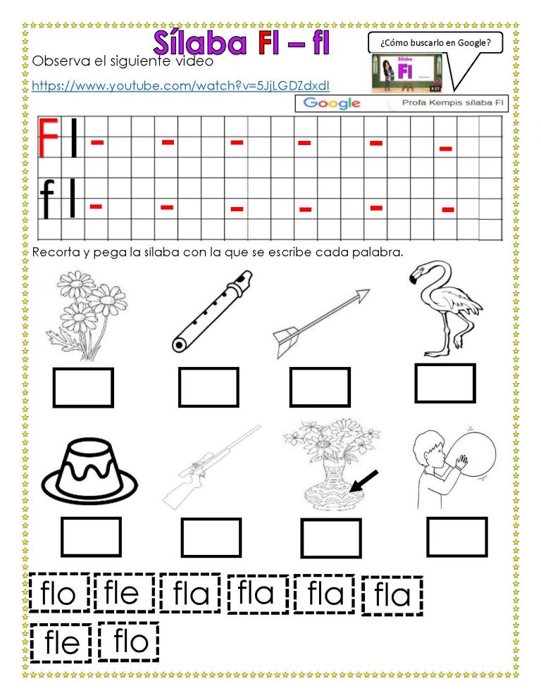 MI LIBRITO DE SÍLABAS TRABADAS - Imagenes Educativas