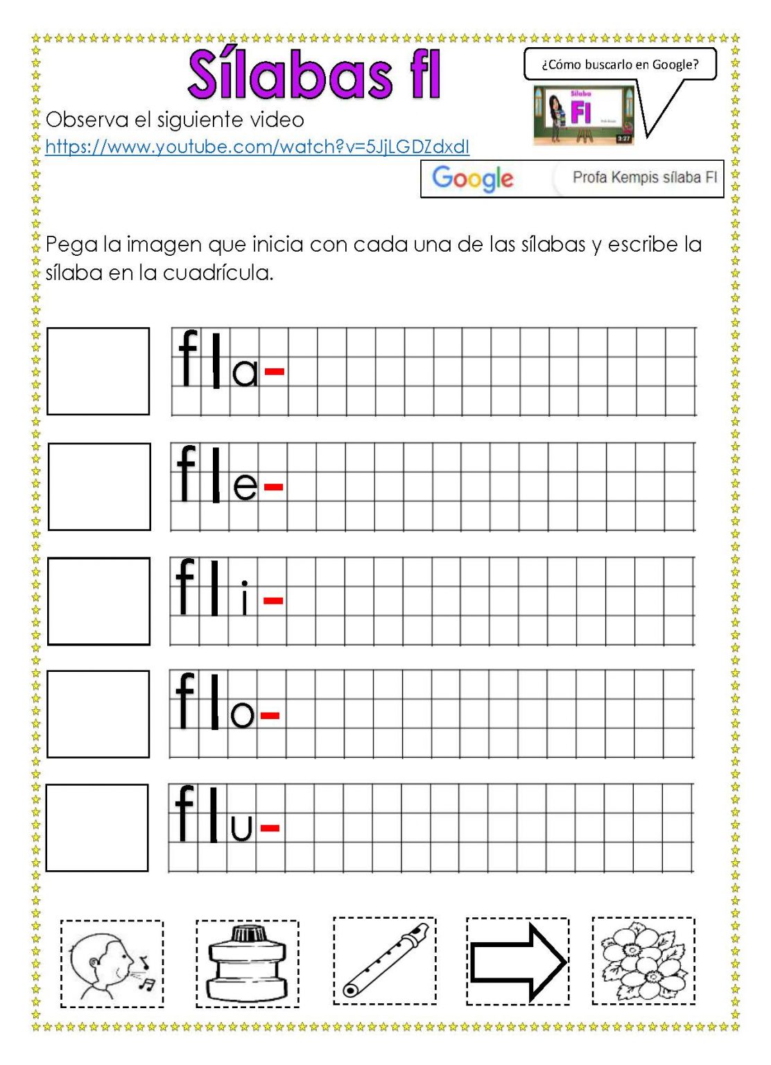 MI LIBRITO DE SÍLABAS TRABADAS - Imagenes Educativas