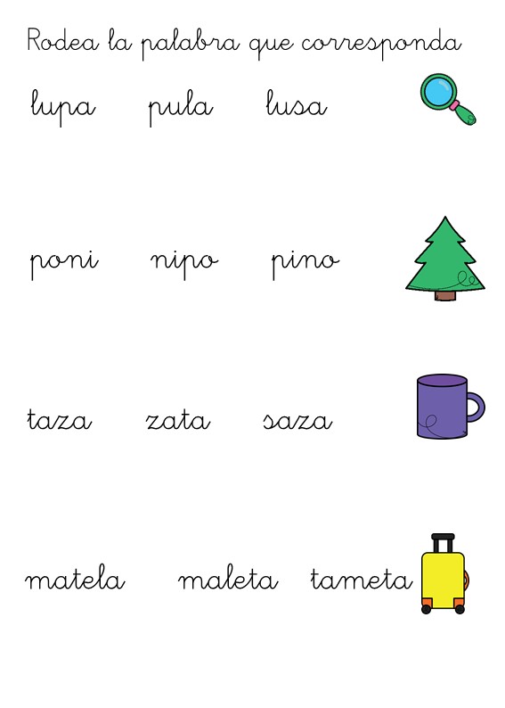 CUADERNO DE LECTOESCRITURA SÍLABAS DIRECTAS l, p, t, n, m. (14 ...