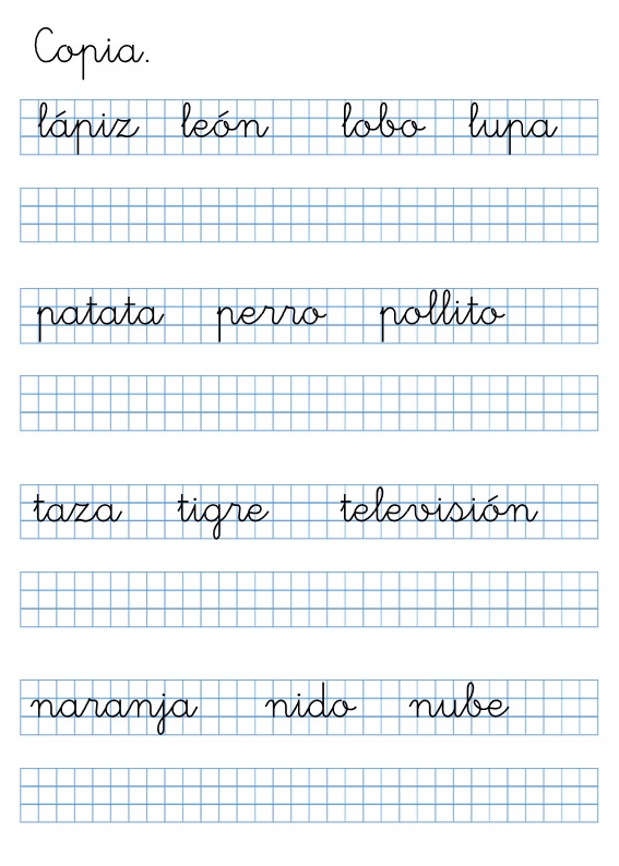 CUADERNO DE LECTOESCRITURA SÍLABAS DIRECTAS l, p, t, n, m. (5 ...
