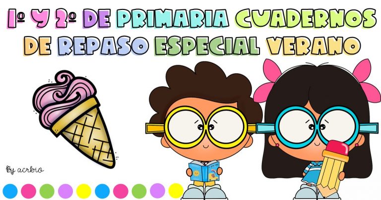 1º Y 2º DE PRIMARIA CUADERNOS DE REPASO ESPECIAL VERANO PRIMER CICLO ...