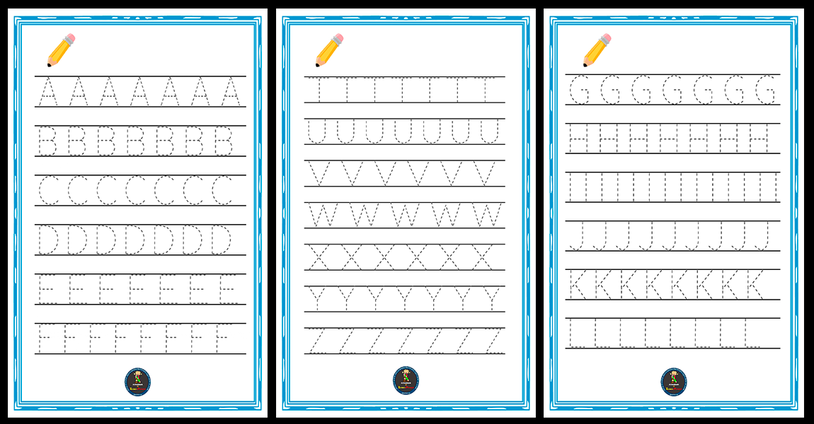 FICHAS EN PDF PARA REPASAR EL TRAZO DEL ABECEDARIO - Imagenes Educativas