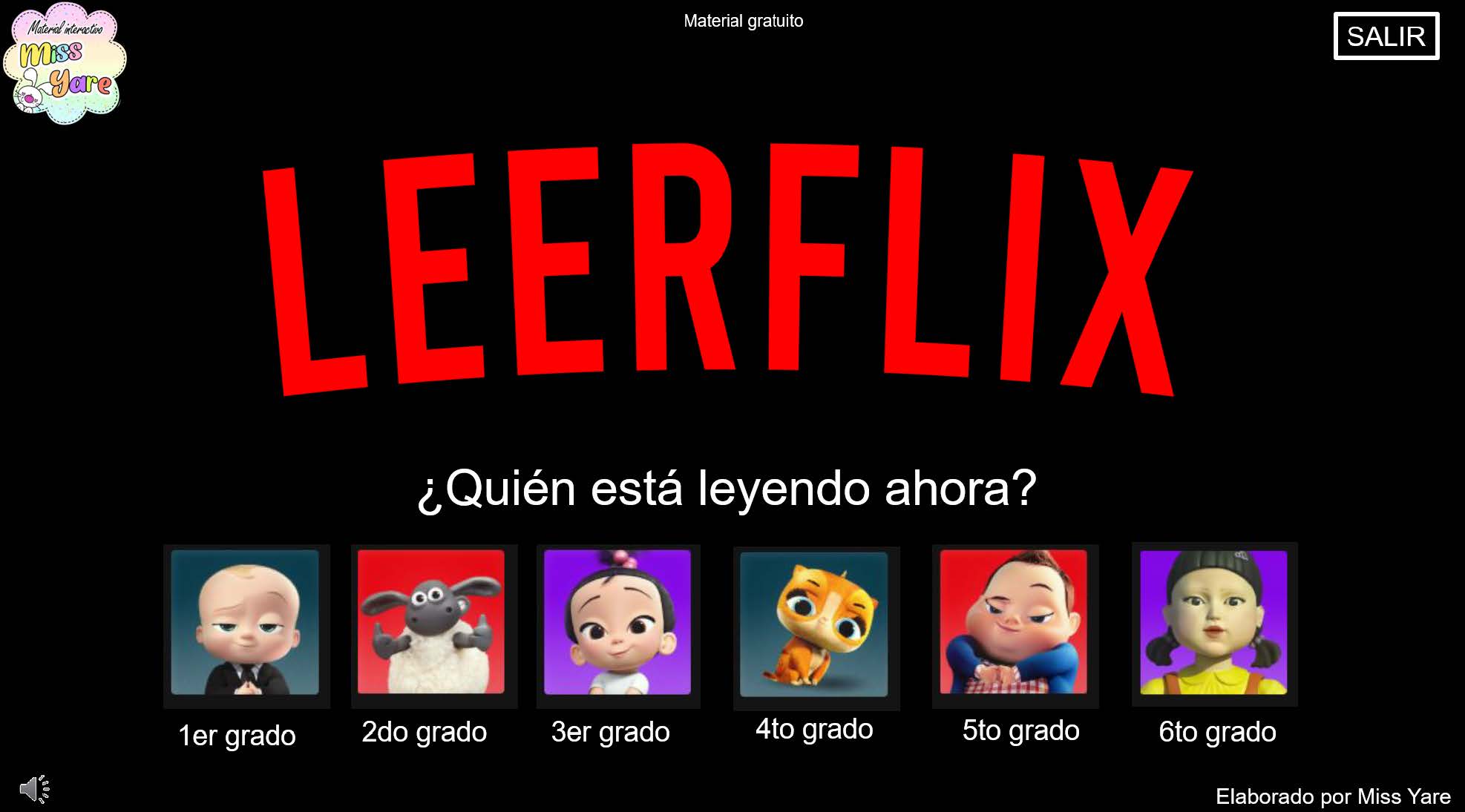 LEERFLIX ESTRATEGIA LECTORA PARA PRIMARIA - Imagenes Educativas