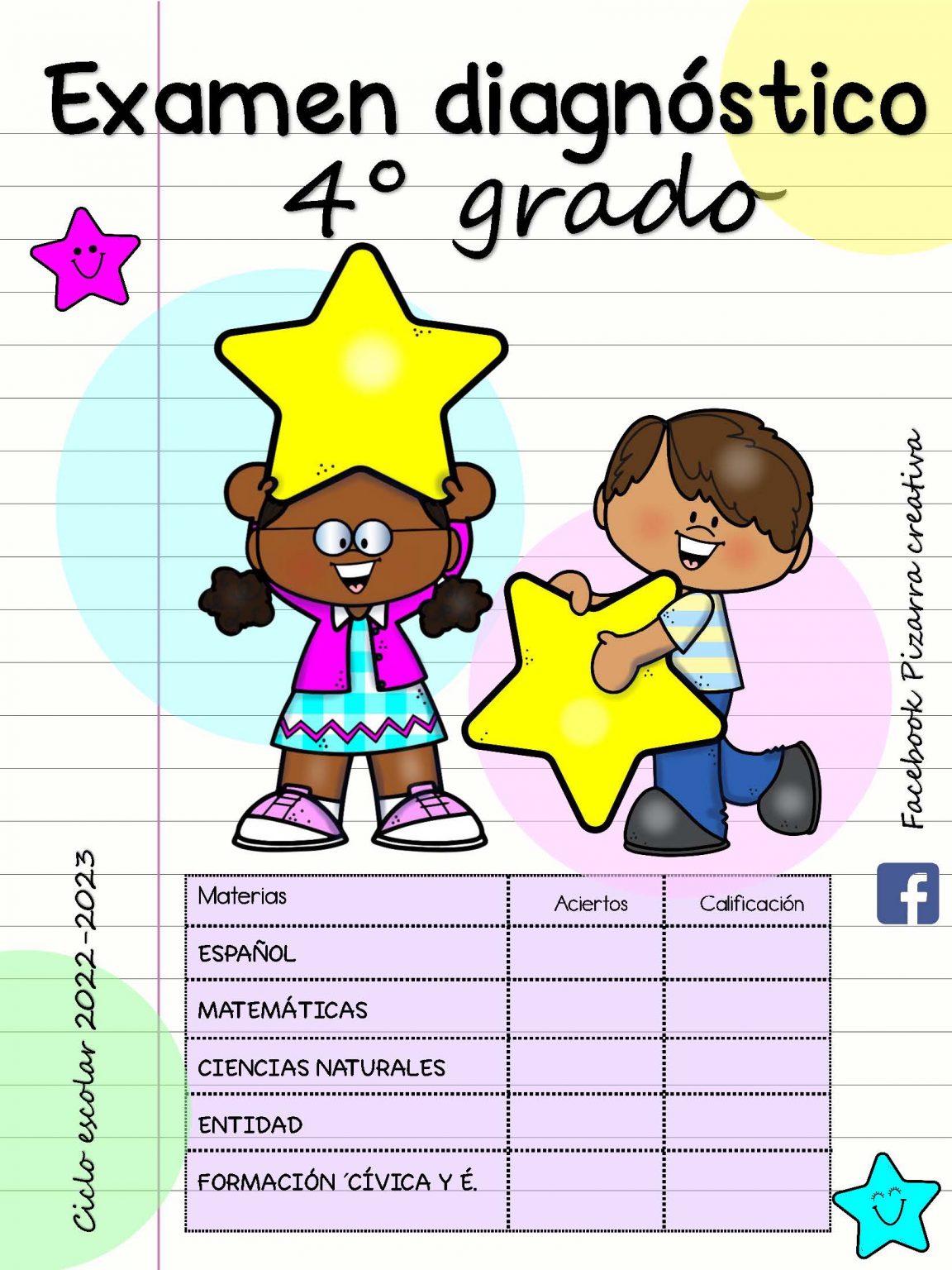 EXAMEN DIAGNÓSTICO PARA 4°GRADO Y 4º DE PRIMARIA - Imagenes Educativas