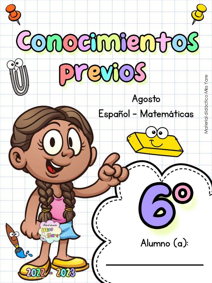 CUADERNO DE REPASO CONOCIMIENTOS PREVIOS PARA SEXTO GRADO - Imagenes ...