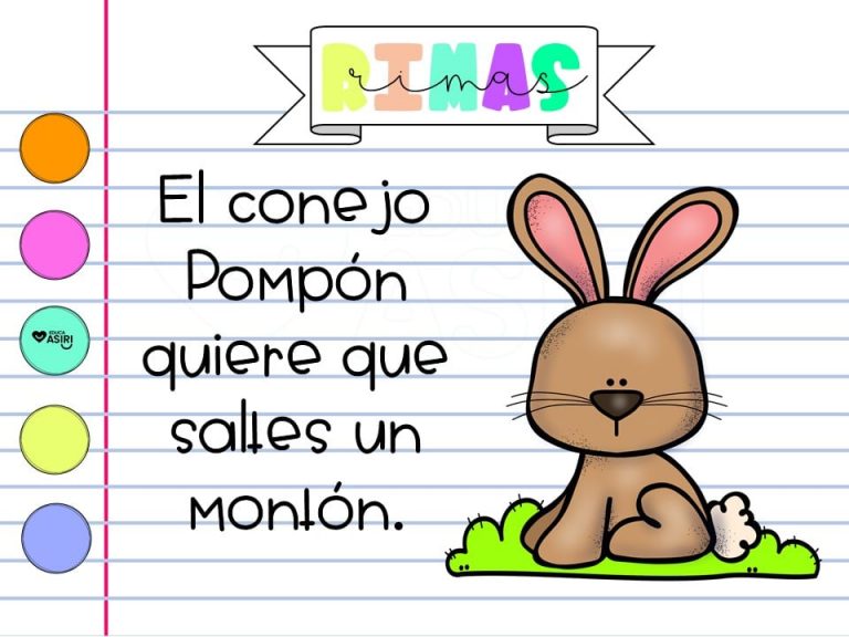 RIMAS CON MOVIMIENTO - Imagenes Educativas