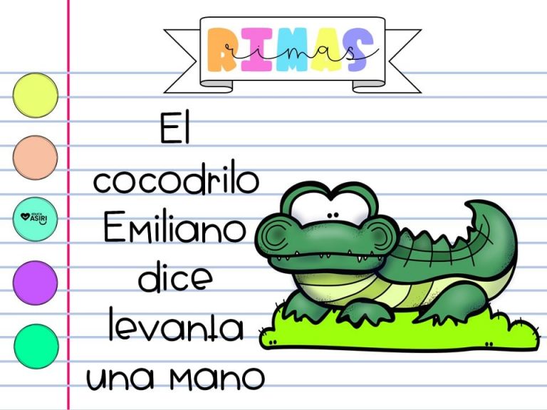 RIMAS CON MOVIMIENTO - Imagenes Educativas