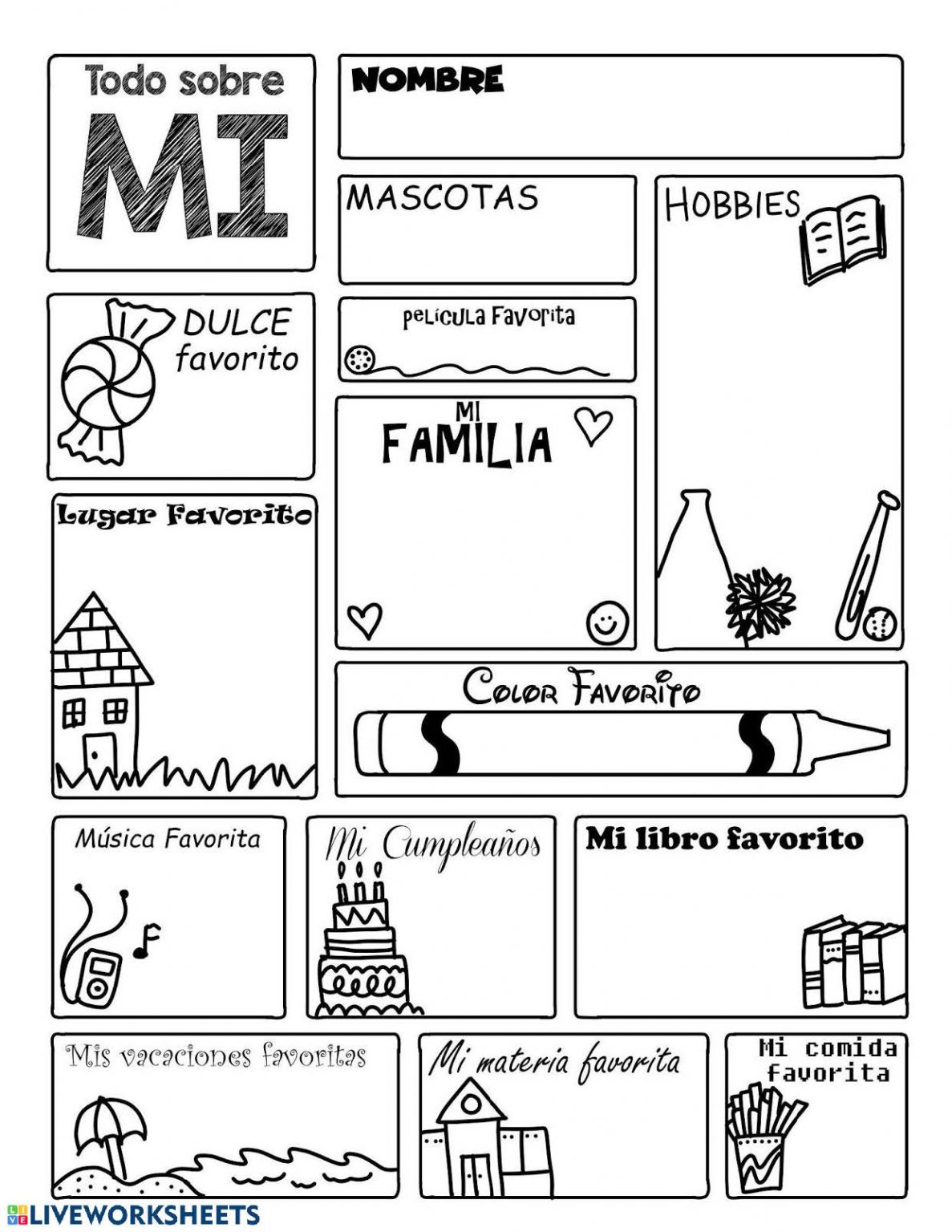 TODO SOBRE MI ACTIVIDAD PARA PRESENTARSE EL PRIMER DÍA DE CLASE ...