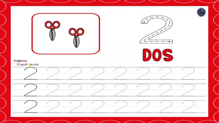 FICHAS PARA APRENDER EL TRAZO DE LOS NÚMEROS 1-10 - Imagenes Educativas
