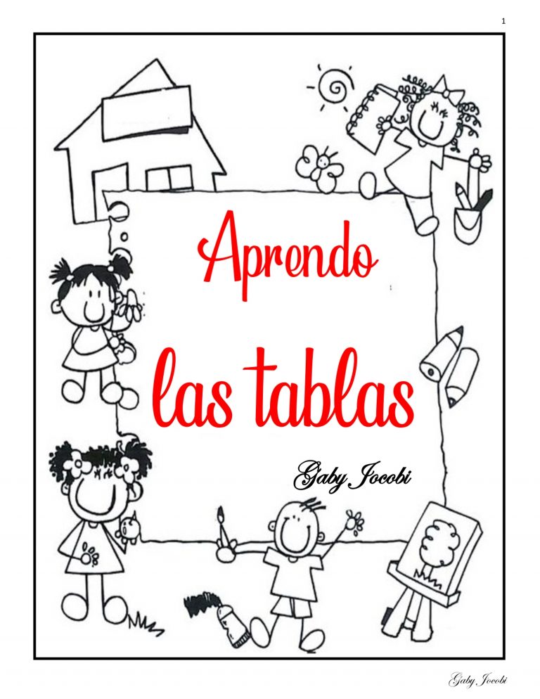 CUADERNO APRENDO LAS TABLAS DE MULTIPLICAR + DE 100 PÁGINAS - Imagenes ...