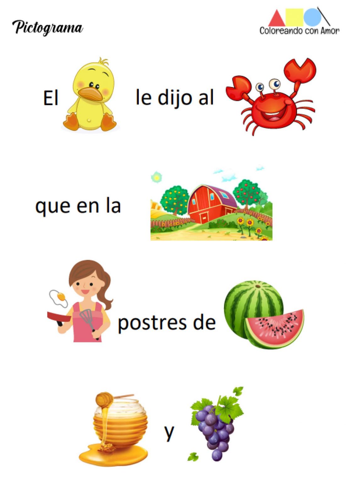 101 CUENTOS CON PICTOGRAMAS PARA NIÑOS - Imagenes Educativas