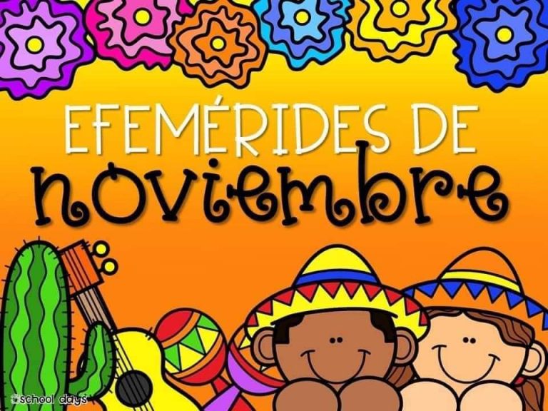 EFEMÉRIDES NOVIEMBRE (1) - Imagenes Educativas