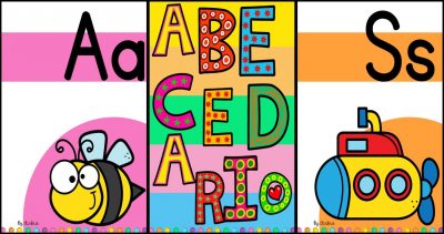 ABECEDARIO PARA DECORAR LA CLASE DE INFANTIL Y PREESCOLAR - Imagenes ...