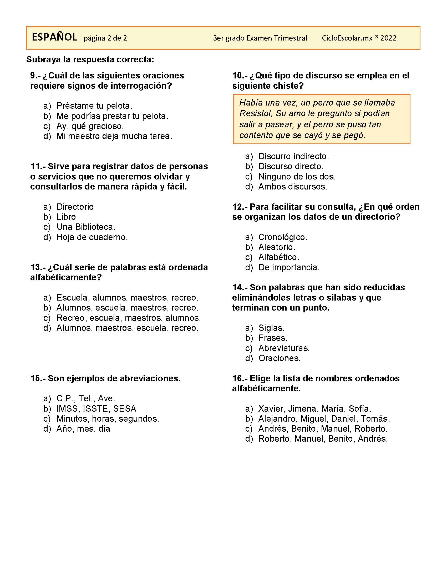 EXAMEN TRIMESTRE BLOQUE I 3° PRIMARIA CICLO ESCOLAR 2022-2023_Página_06 ...