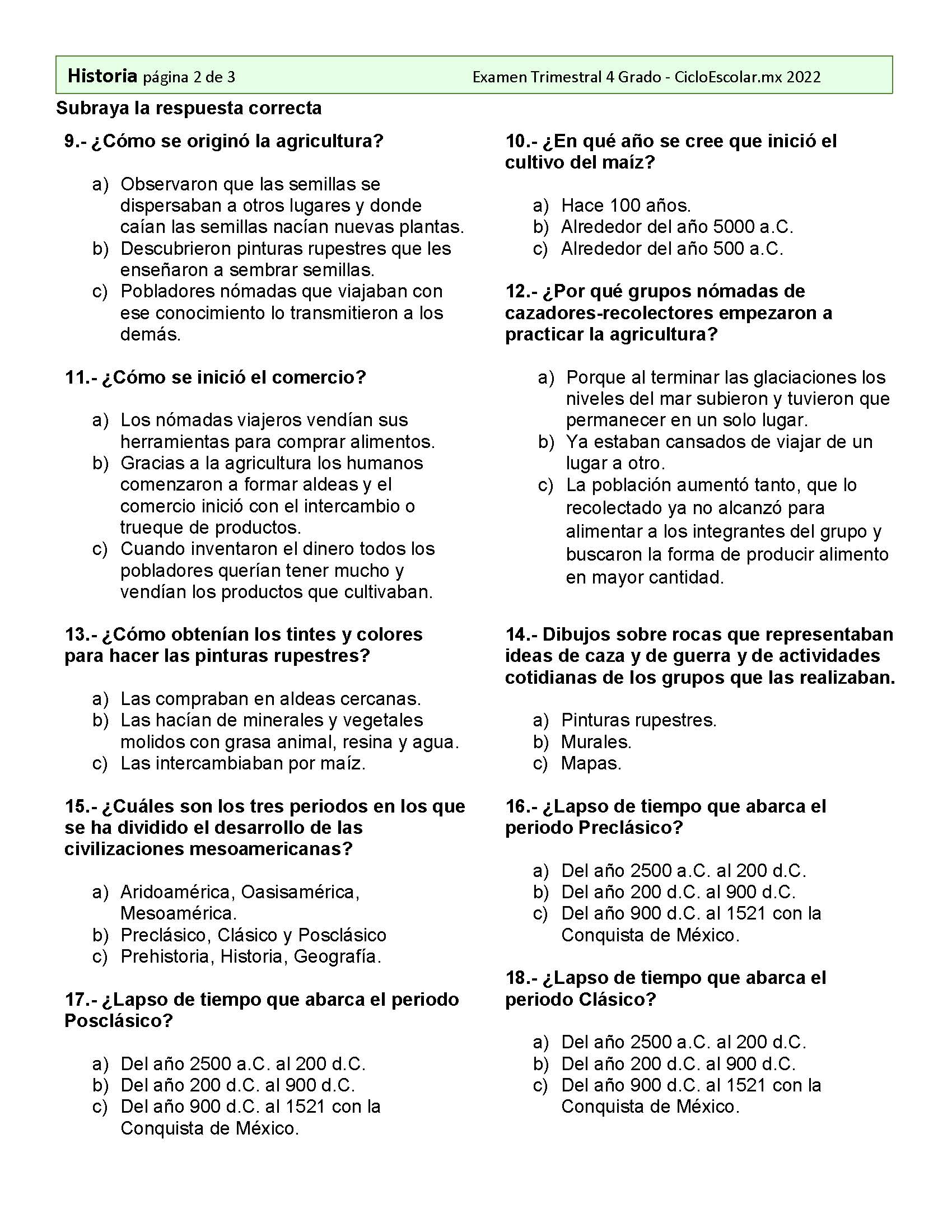 EXAMEN TRIMESTRE BLOQUE I 4° PRIMARIA CICLO ESCOLAR 2022-2023_Página_15 ...
