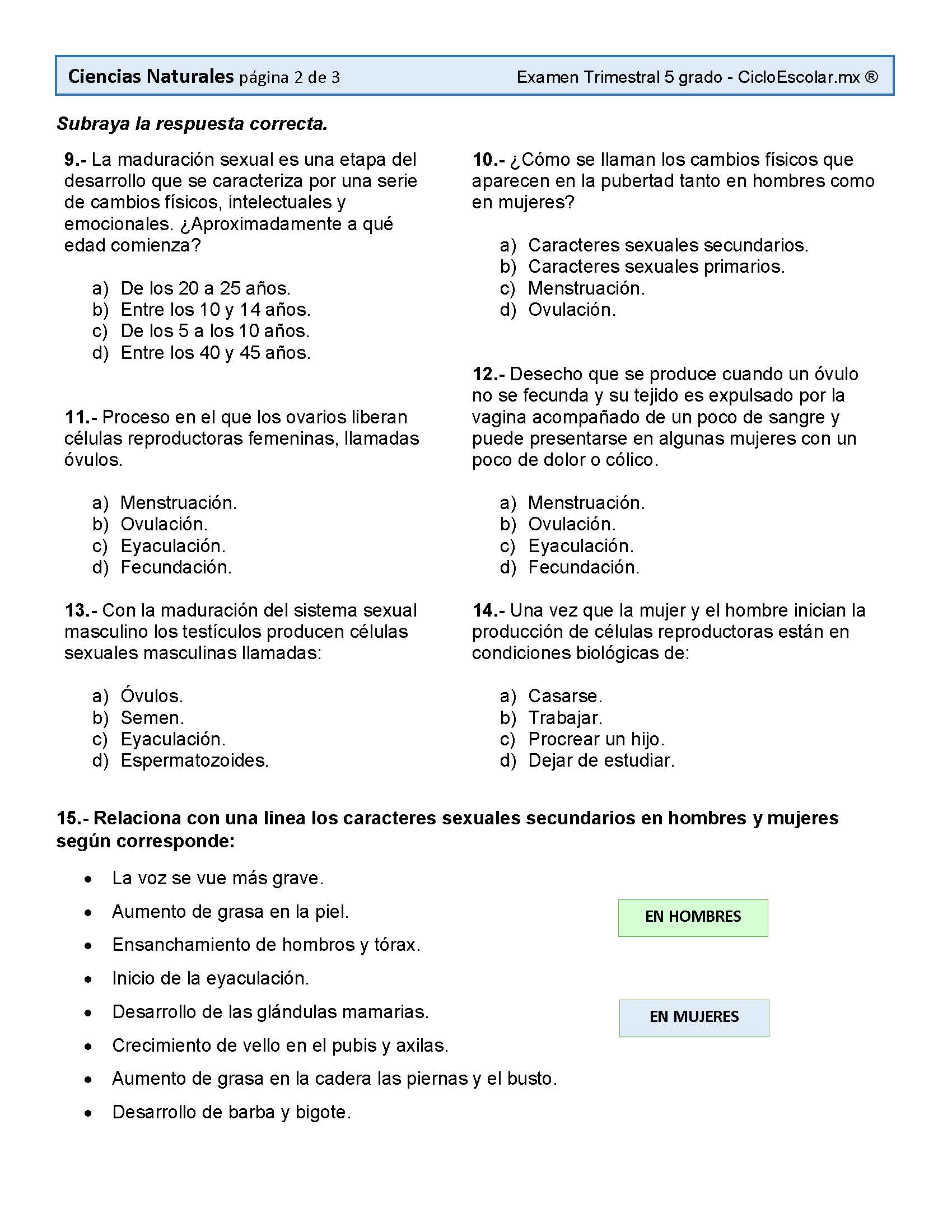 EXAMEN TRIMESTRE BLOQUE I 5° PRIMARIA CICLO ESCOLAR 2022-2023_Página_09 ...