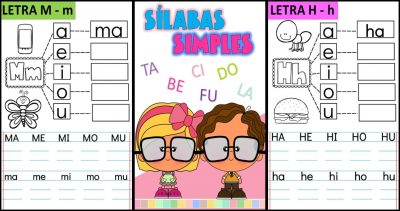 CONSTRUIMOS SÍLABAS Y PALABRAS - Imagenes Educativas