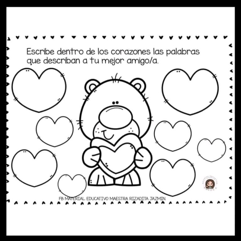 ACTIVIDADES PARA EL DÍA DEL AMOR Y LA AMISTAD - Imagenes Educativas