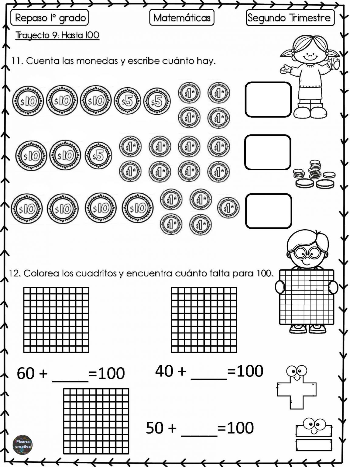CUADERNO DE REPASO PARA PRIMER GRADO - Imagenes Educativas