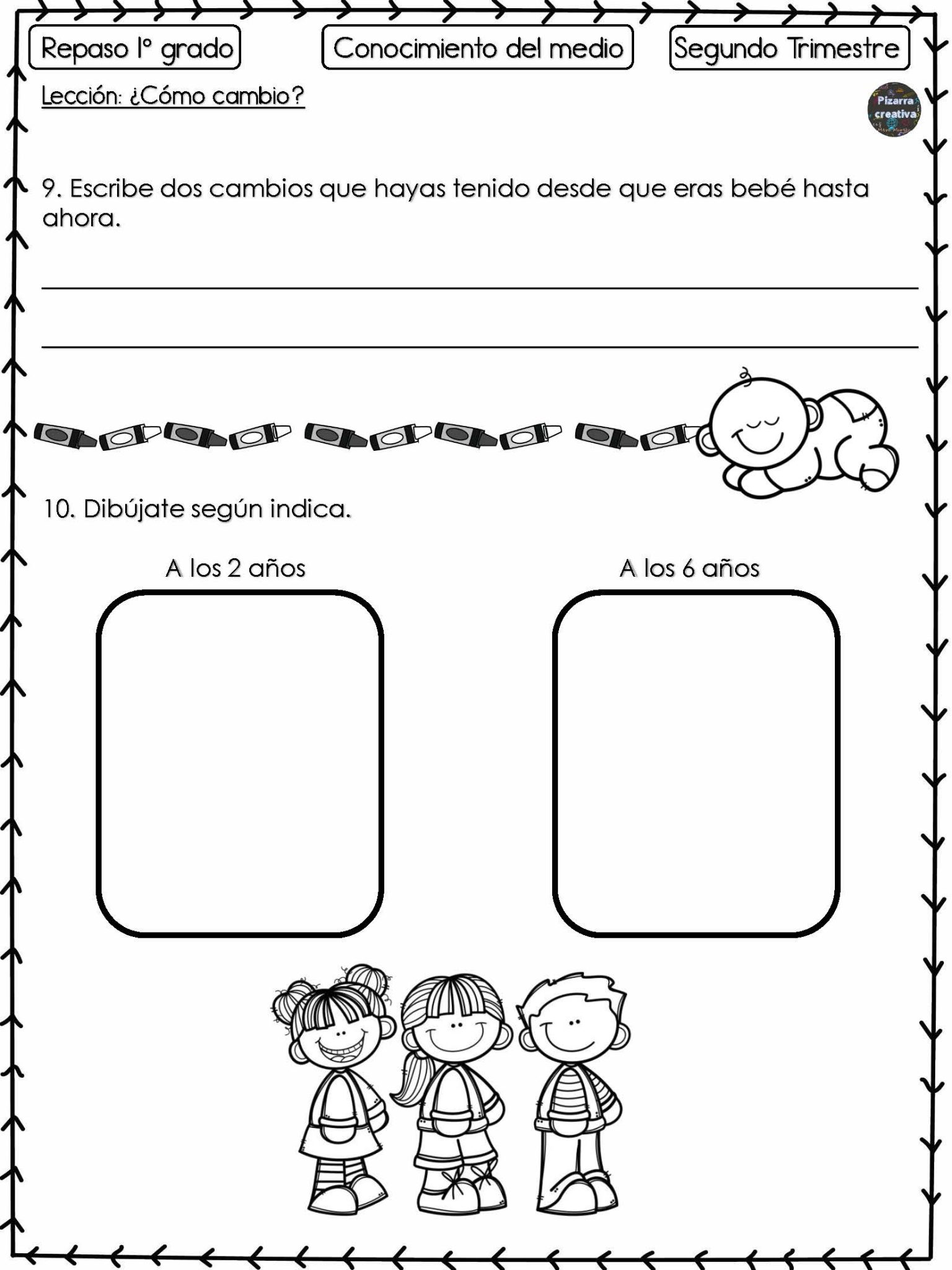 CUADERNO DE REPASO PARA PRIMER GRADO - Imagenes Educativas