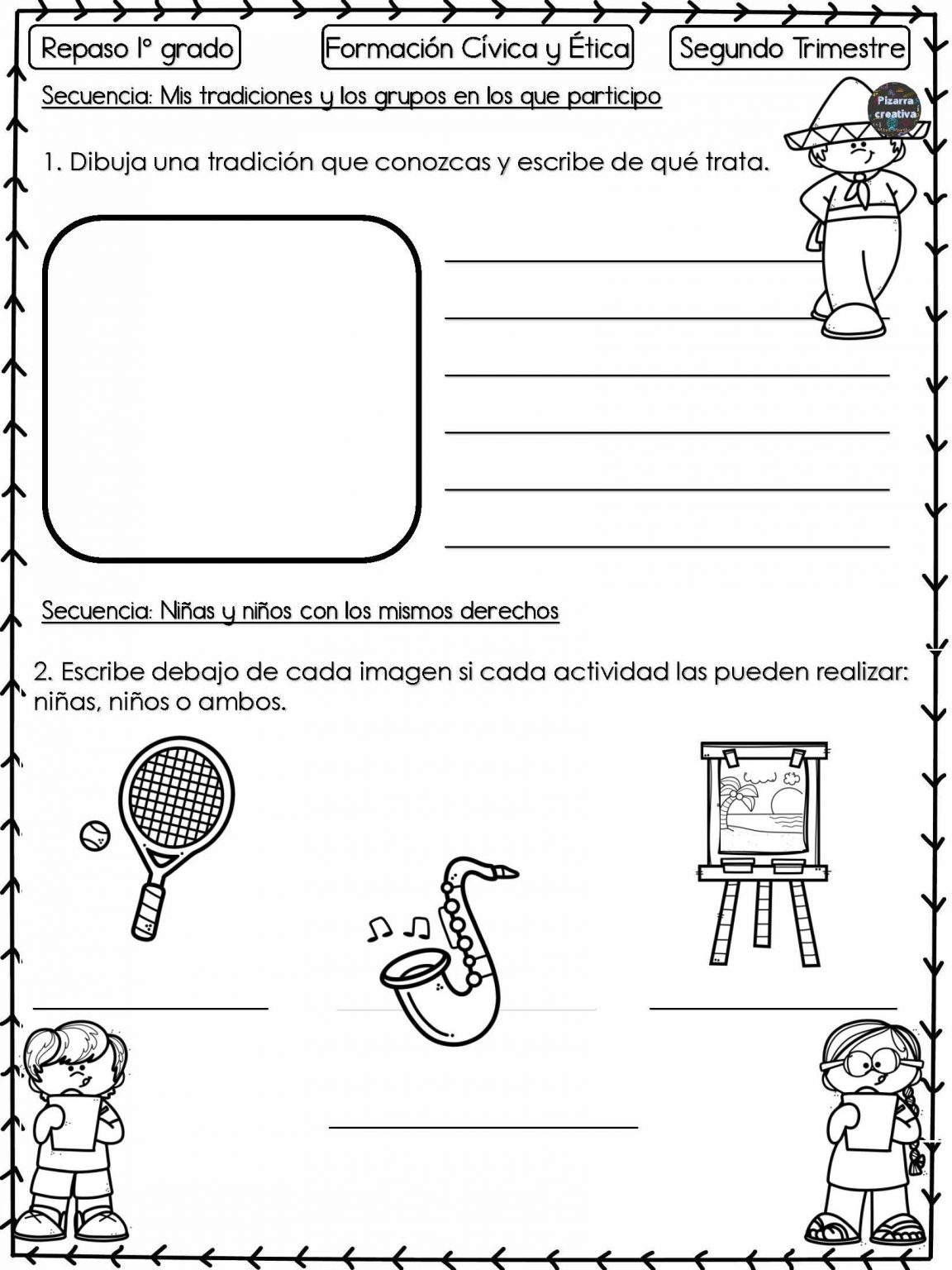 Cuaderno De Repaso Para Primer Grado Imagenes Educativas