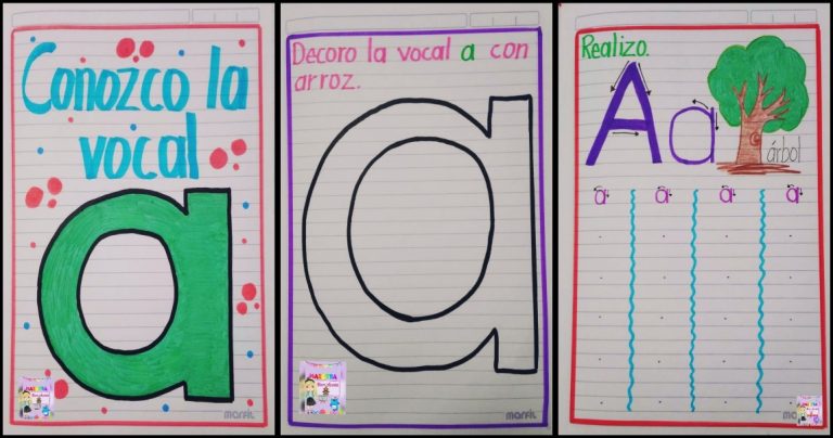 CUADERNO GUÍA PARA APRENDER LAS VOCALES - Imagenes Educativas