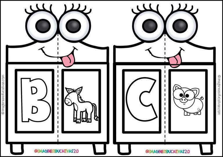 EL ARMARIO DE LAS SÍLABAS, LAPBOOK INTERACTIVO - Imagenes Educativas