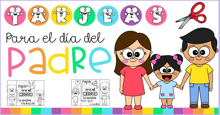 TARJETAS DEL DÍA DEL PADRE PARA ESCRIBIR UN MENSAJE - Imagenes Educativas