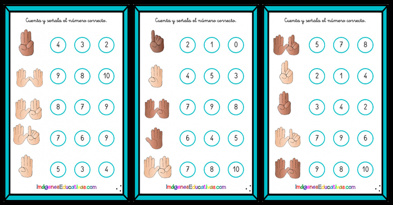 CONTAMOS CON LOS DEDOS - Imagenes Educativas