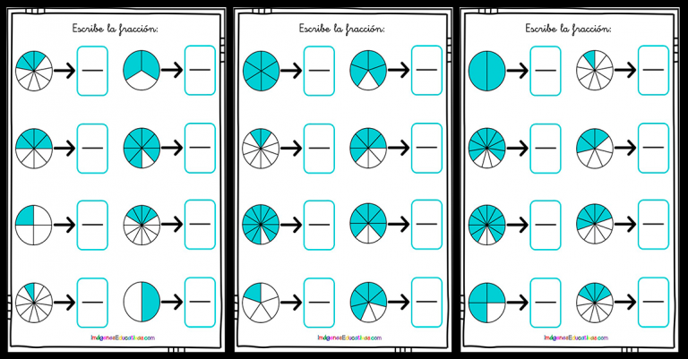 fracciones Archivos - Imagenes Educativas
