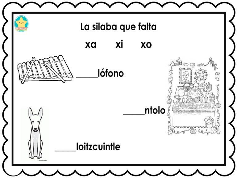 CUADERNO LECTOESCRITURA COMPLETAR SÍLABAS - Imagenes Educativas
