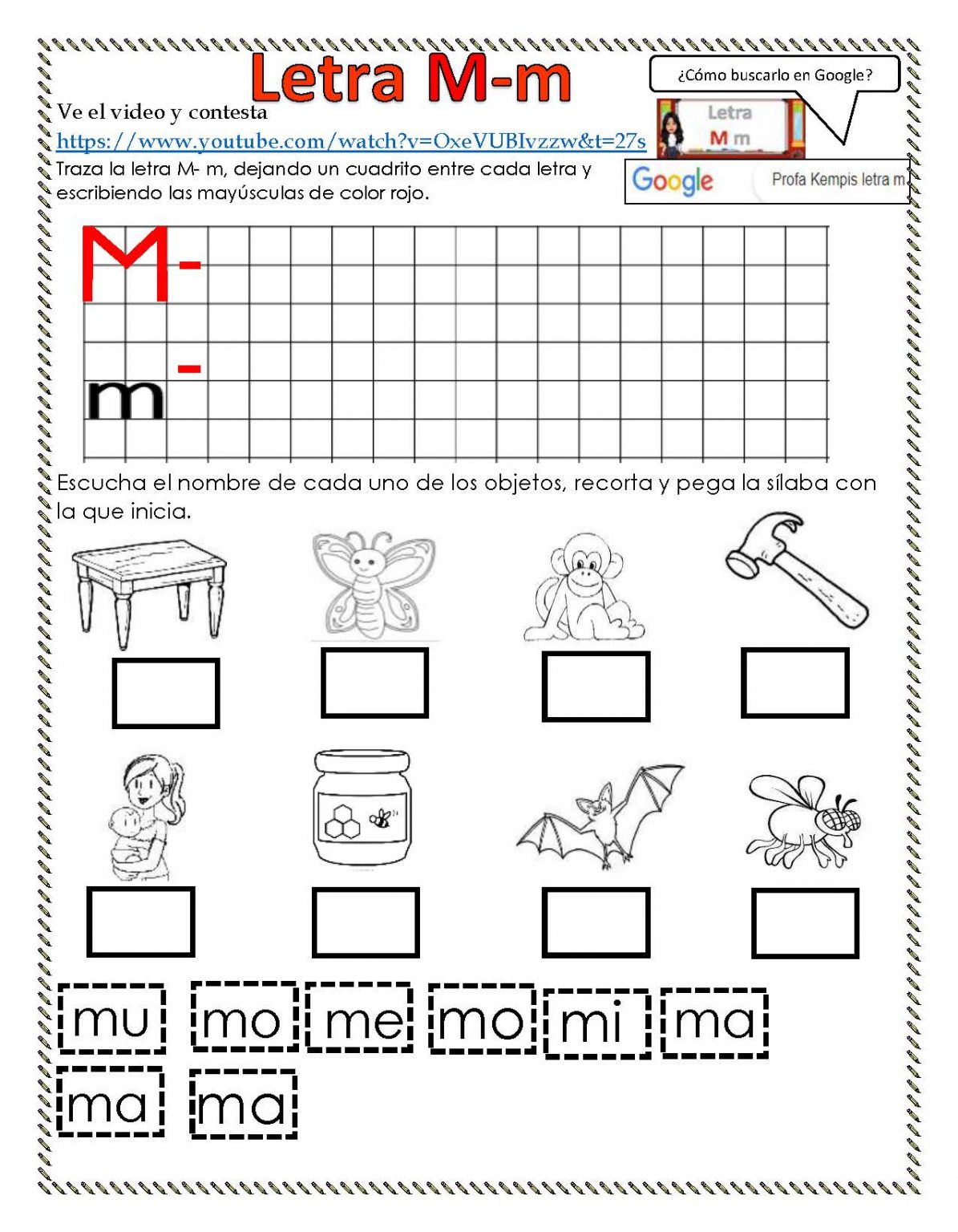 MI LIBRITO DE LECTOESCRITURA PROFA KEMPIS TOMO 1 - Imagenes Educativas