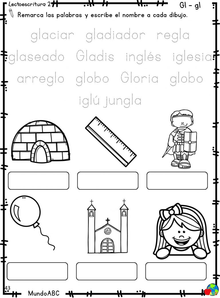 SUPER CUADERNO DE SÍLABAS TRABADAS - Imagenes Educativas