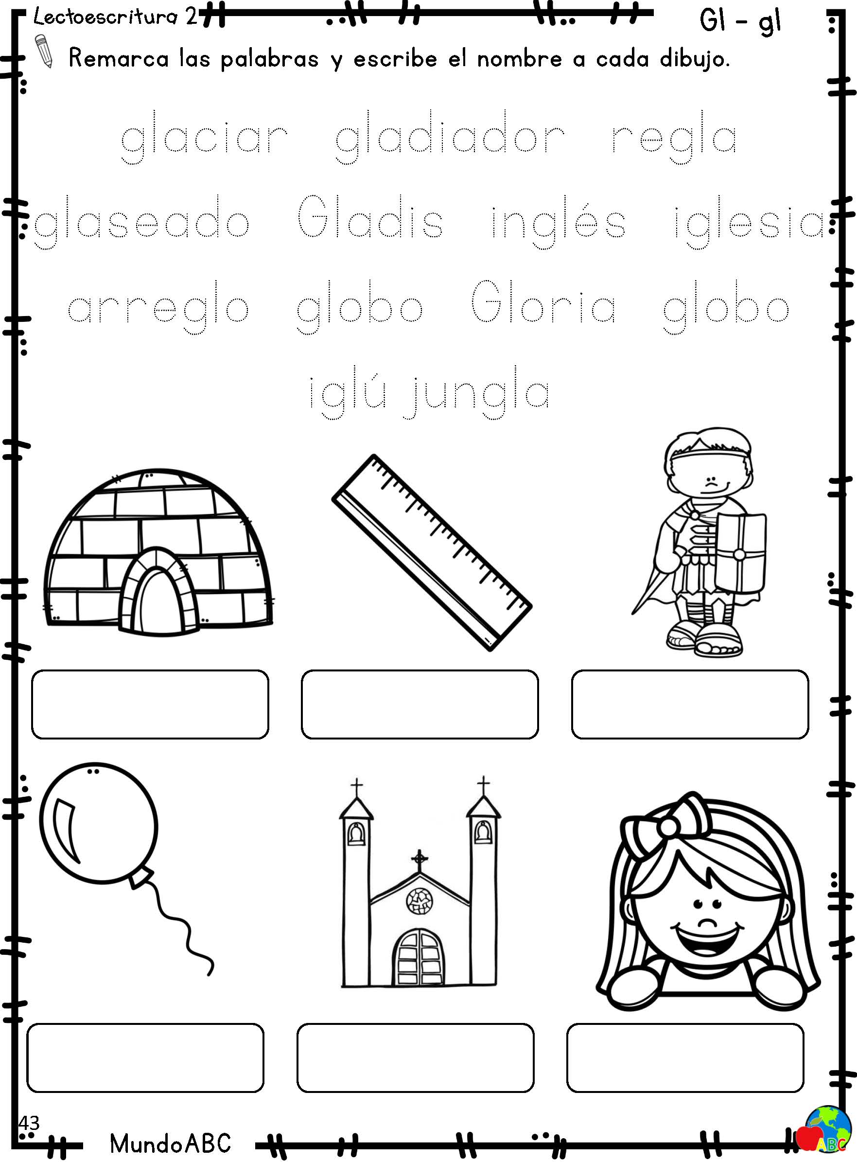 Super Cuaderno De Sílabas Trabadas Imagenes Educativas